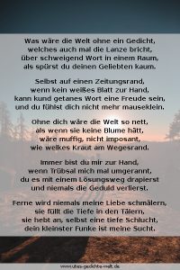 7 romantische & süße Liebesgedichte für den Partner