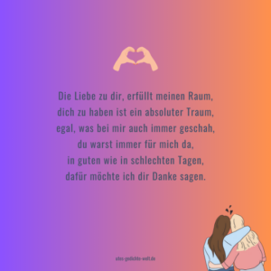 Gedicht Fur Die Beste Freundin